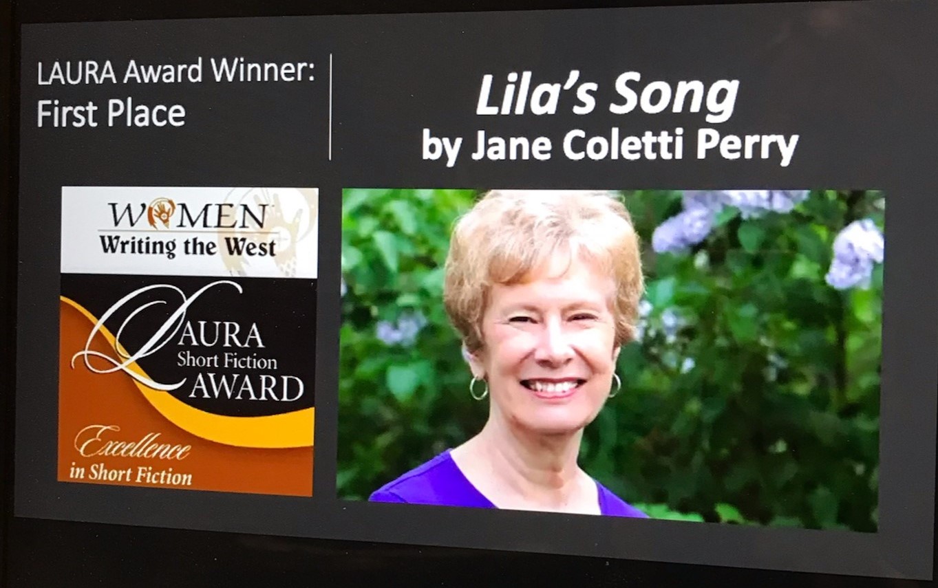 “Lila’s Song” Wins Women Writing the West LAURA Award